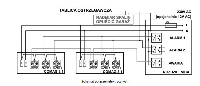 Sensor Tech Detektor tlenku węgla COMAG.3.1 - Sklep PPOŻ